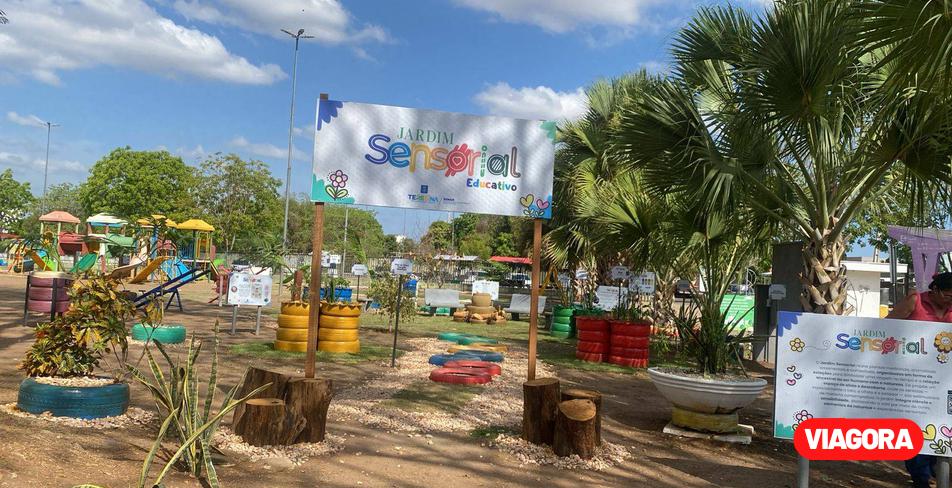 SEMAM inaugura Jardim Sensorial no Parque da Cidadania de Teresina ...